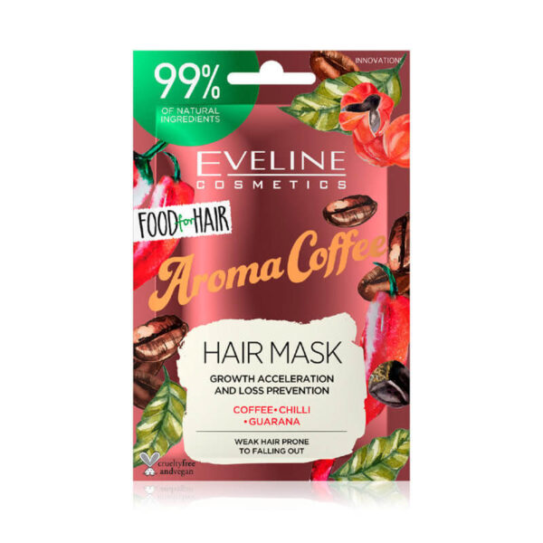 Eveline food for hair aroma coffee maska za kosu 20ml