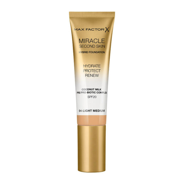 Max factor puder miracle second skin 04 light medium