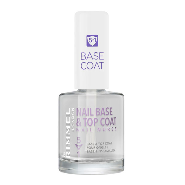 Rimmel Base&Top coat 5in1 Lak za negu noktiju