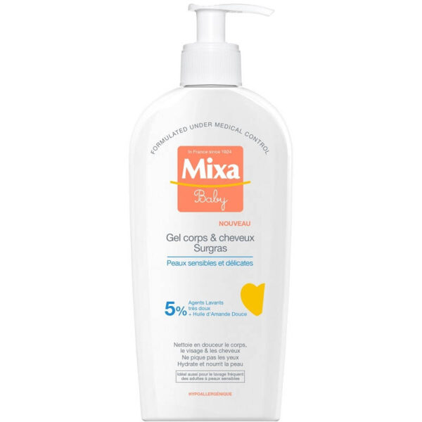 Mixa Baby gel za telo i kosu bez sapuna za bebe 250 ml