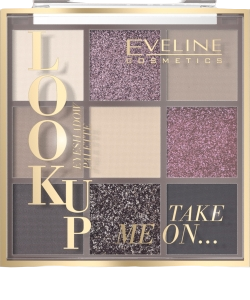 EVELINE - EYESHADOW - LOOK UP 9 COLORS - TAKE MY ON