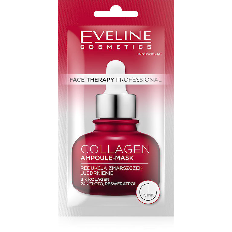 EVELINE - FACE THERAPY - COLLAGEN AMPOULE-MASK 8ml