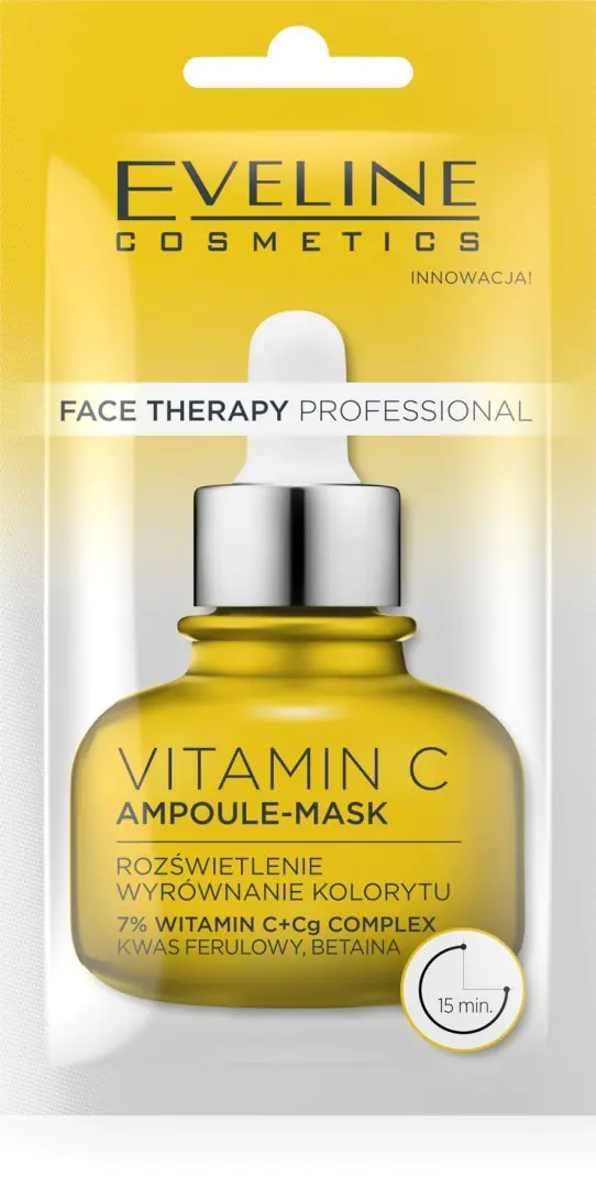 EVELINE - FACE THERAPY - VIT C AMPOULE-MASK 8ml