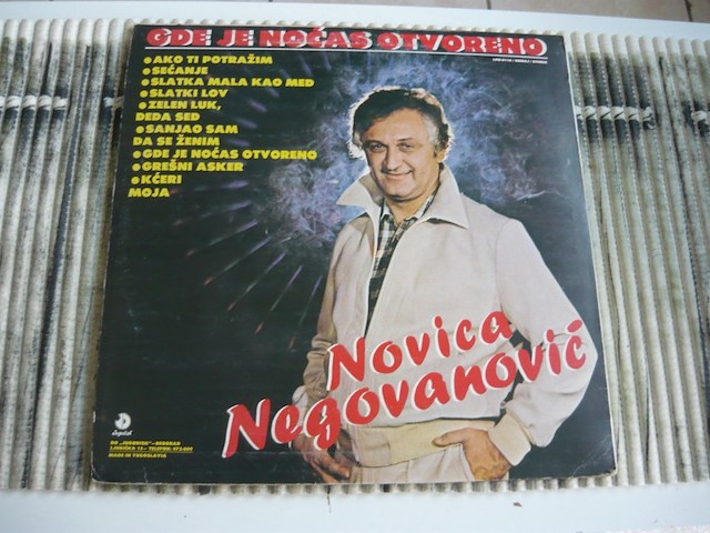 Novica Negovanović - Sanjao sam  da se ženim