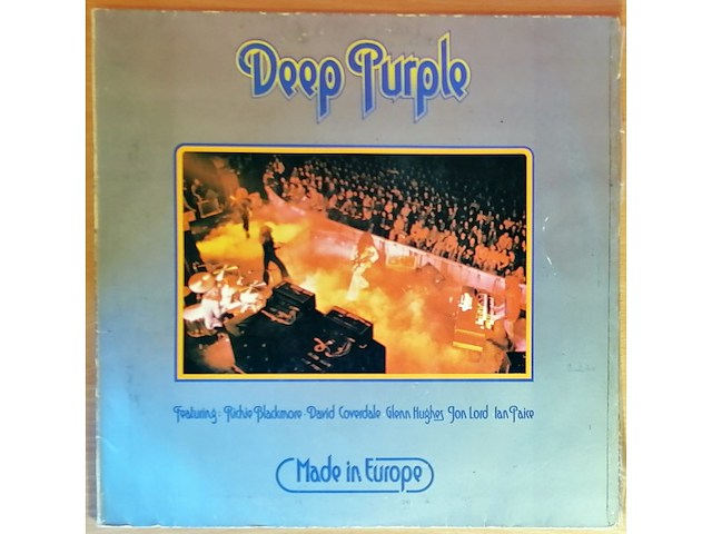 LP DEEP PURPLE - Made in Europe (1978) VG-