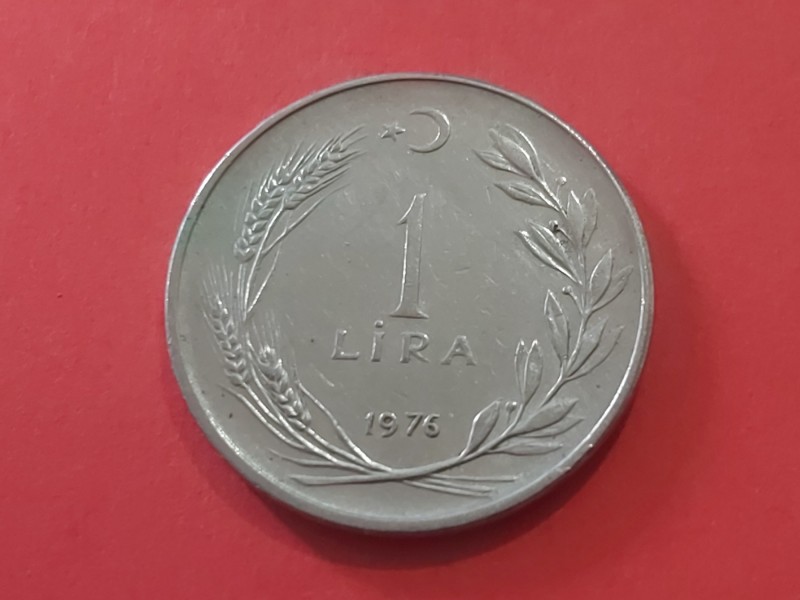 Turska - 1 lira 1976 god