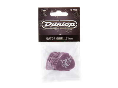 Jim Dunlop GATOR GRIP® PICK .71MM 417P071 (12 Pack)