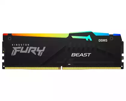 KINGSTON DIMM DDR5 32GB 5600MT/s KF556C36BBEA-32 Fury Beast RGB EXPO