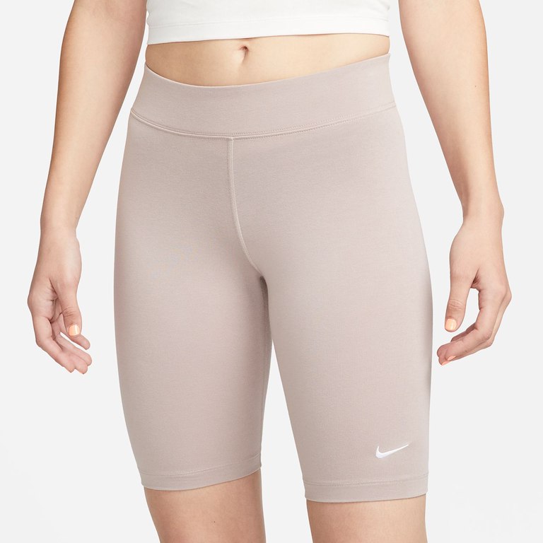 Nike W NSW ESSNTL MR BIKER SHORT, ženske helanke 3/4, bež