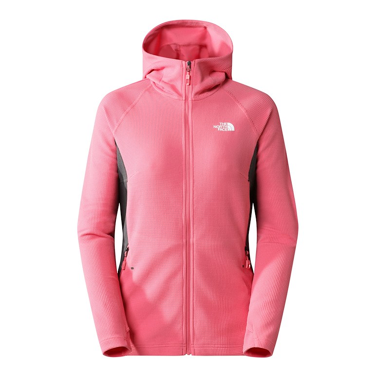 The North Face W AO FULL ZIP HOODIE, ženski duks za planinarenje, pink