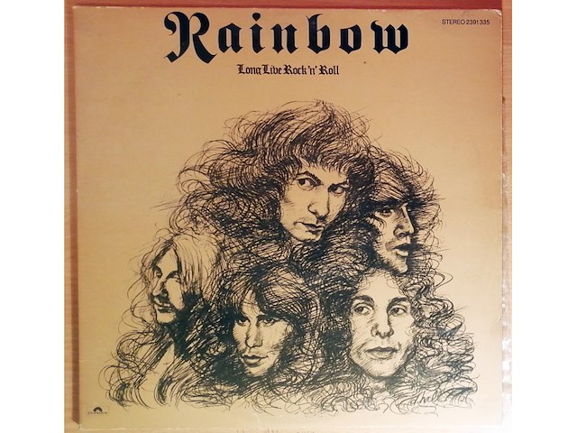 LP RAINBOW - Long Live R`n`R (1978) 1. press, PERFEKTNA