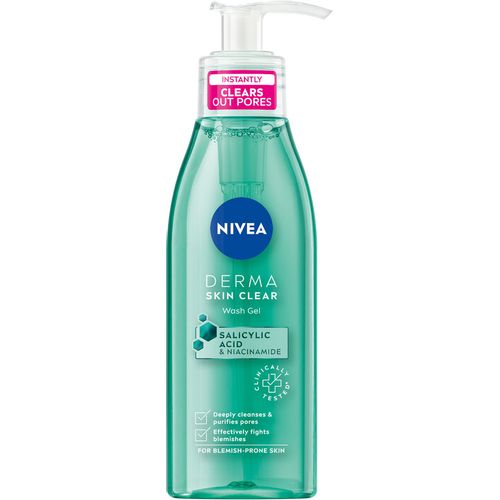 NIVEA Derma Skin Clear gel za čišćenje lica 150ml