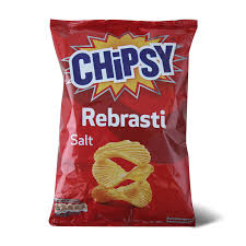 Chipsy rebrasti slani 90g