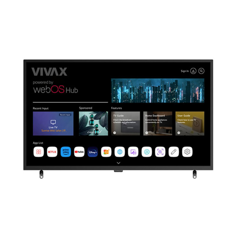 Televizor Vivax 43S60WO Smart, LED, Full HD, 43"(109cm), DVB-T2/T/C/S2