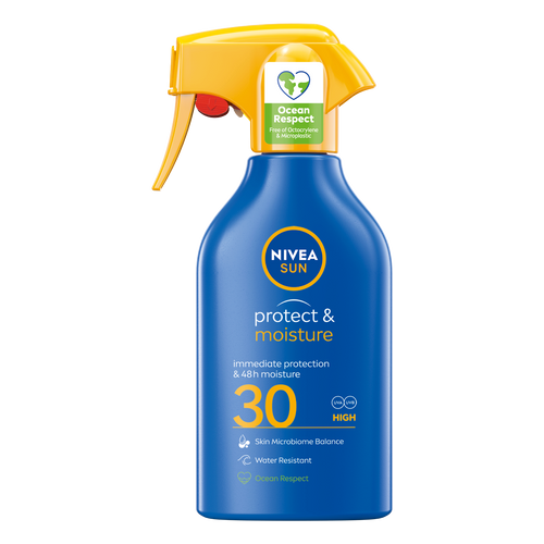 NIVEA SUN protect & moisture sprej sa rasprš. za zaštitu od sunca SPF 30 270 ml