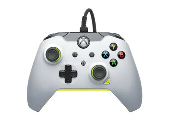 PDP XBOX/PC wired controller white electric yellow ( 046363 )