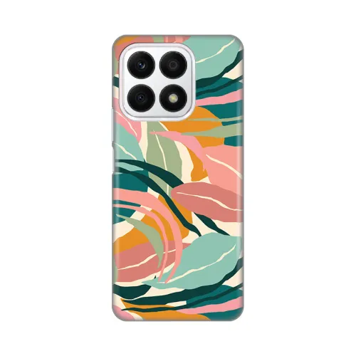 Silikonska futrola - maska print za Huawei Honor X8a Tropical Pattern