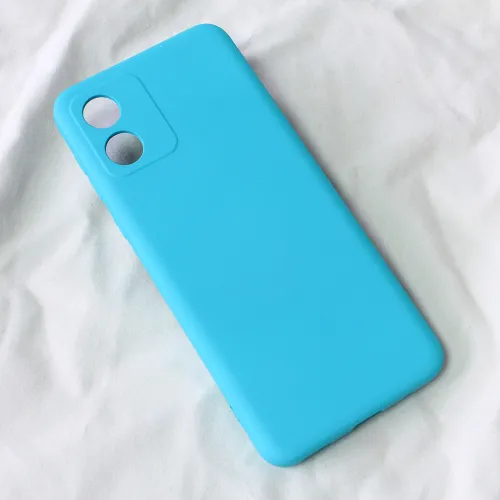 Futrola - maska Teracell Soft Velvet za Motorola Moto E13 mint