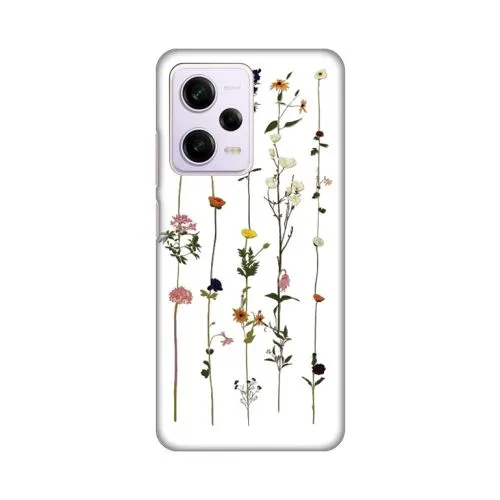 Silikonska futrola - maska print Skin za Xiaomi Redmi Note 12 Pro 5G (EU) Flower