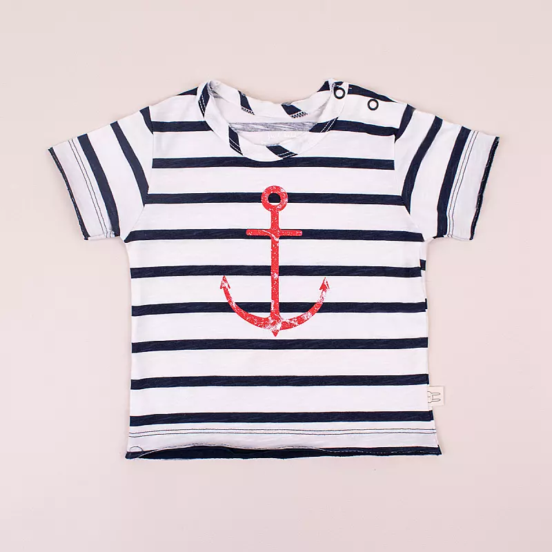 Just kiddin baby majica "Nautical", 68-98