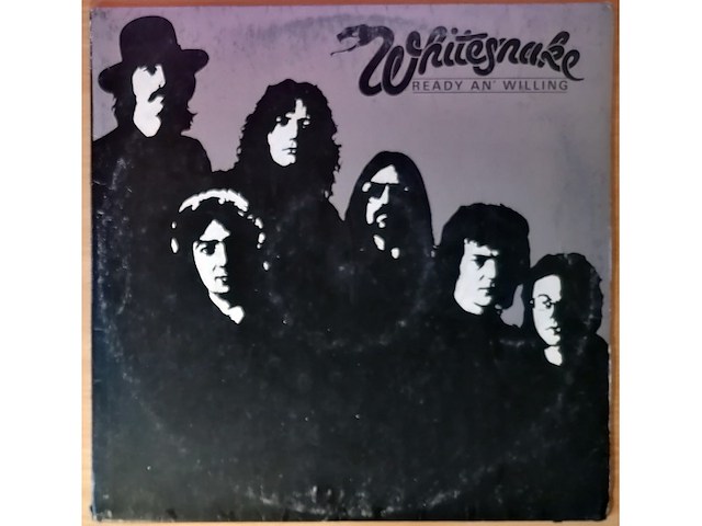 LP WHITESNAKE - Ready An` Willing (1981) 2. press, VG+