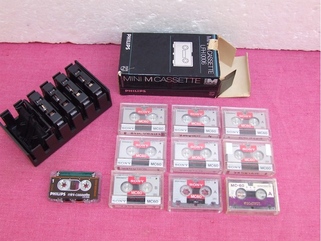 Mini Cassette / Micro Cassette i stalaci CENE U OGLASU!