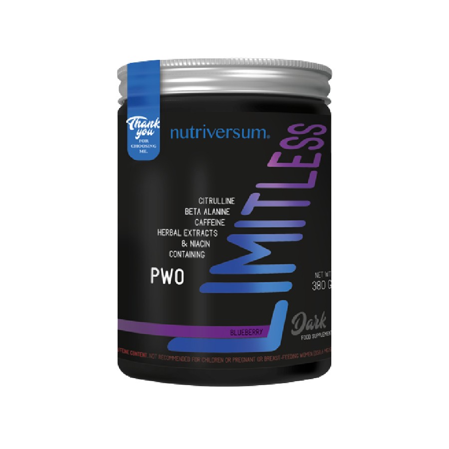 Nutriversum Dark Limitless, 380g