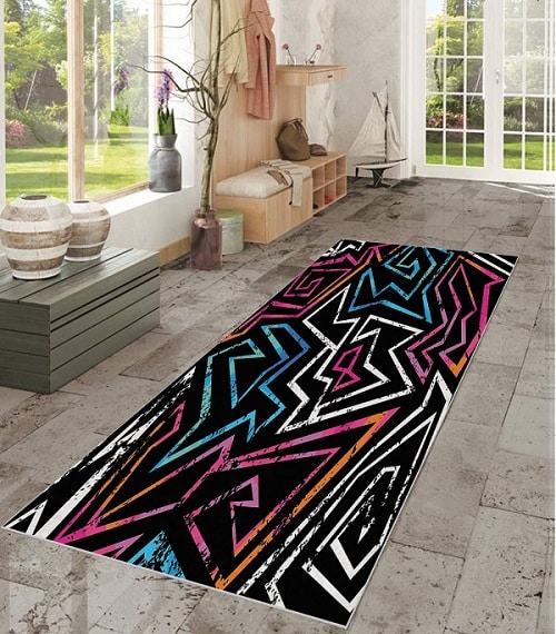 Staza sa gumenom podlogom 80x160cm – Geometric I, SS-022