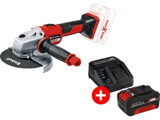 Einhell Aku. Ugaona brusilica TE-AG 18/150 Li BL i Power-X-Change 18V 4,0 Ah Starter-Kit