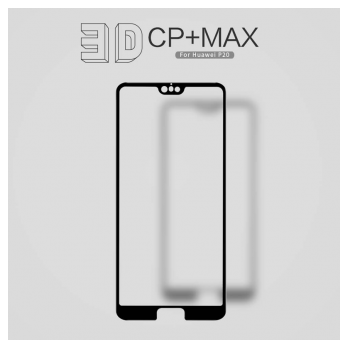 Zastitno staklo Nillkin 3D CP+ MAX za Huawei P20 crno FULL COVER.