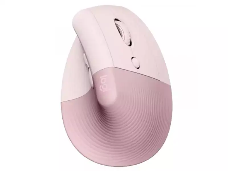 LOGITECH BEŽIČNI MIŠ LIFT ROSE (ROZE)