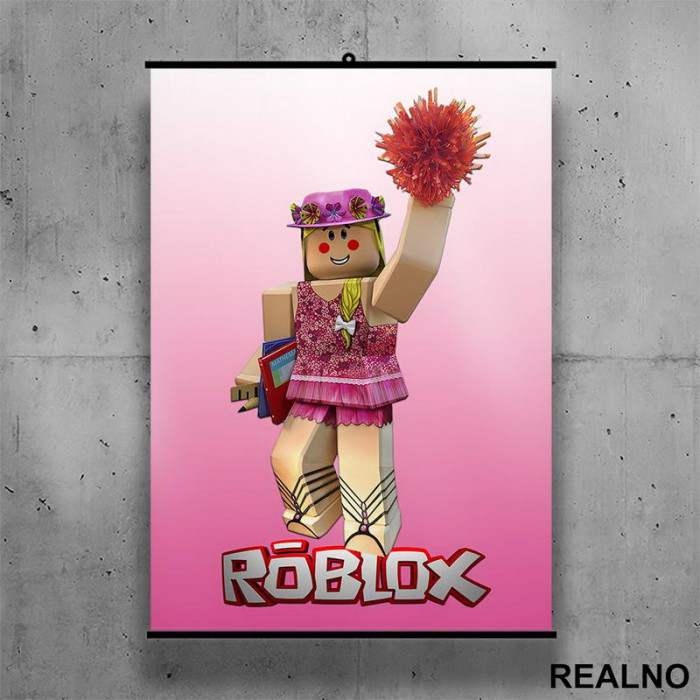 BOHO GIRL - ROBLOX - POSTER SA NOSAČEM