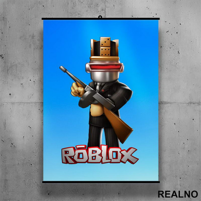 DARKGENEX - ROBLOX - POSTER SA NOSAČEM