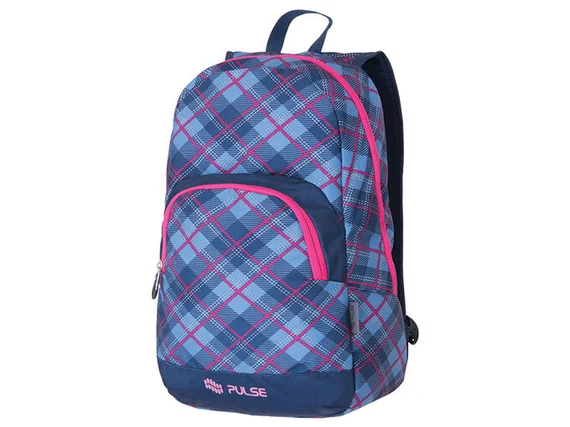 Pulse Ranac Solo Pink Plaid 121217