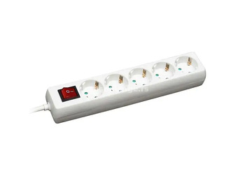 Produžni kabl 5 utičnica 16A 250V 3500W 5m H05VV-F 3G1,5