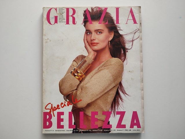 Grazia special 1986 - Italy - Paulina Porizkova