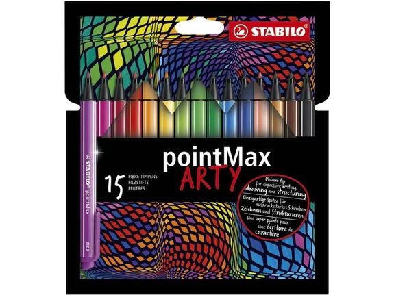 Stabilo Flomasteri Point Max Arty 1/15