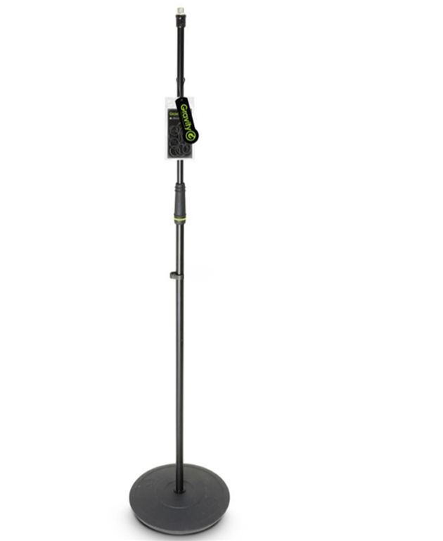 ADAM HALL Gravity MS 23 Microphone Stand with Round Base - mikrofonski stalak sa tanjir podlogom