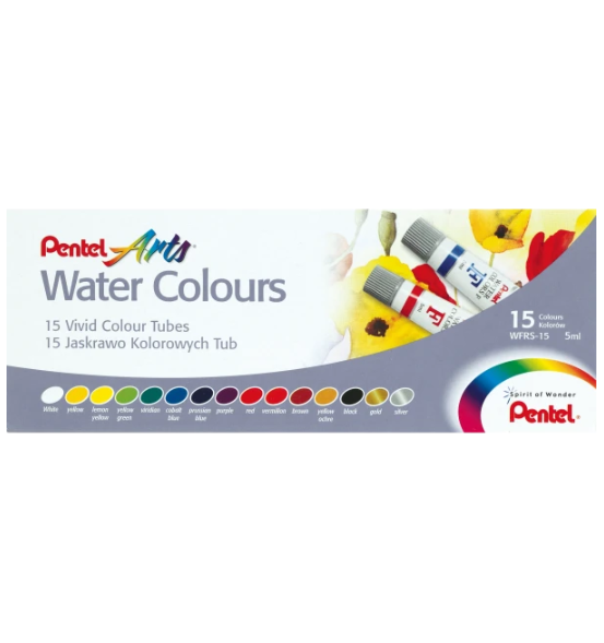 PENTEL Water Colours WFRS2-15
