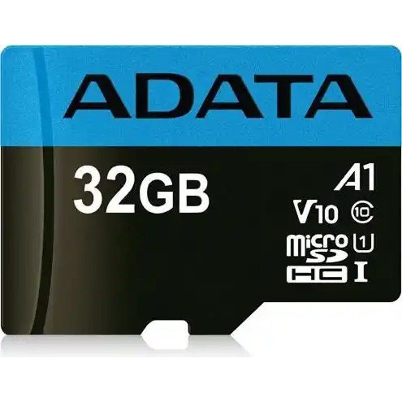 Micro SD Card 32GB AData + SD adapter AUSDH32GUICL10A1-RA1/ class 10
