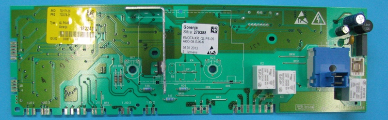 ELEKTRONIKA MODUL VES MASINE GORENJE 192595 279388 IMA DISPLEJ AKO 08-GJK-6 WA50089 WA60089