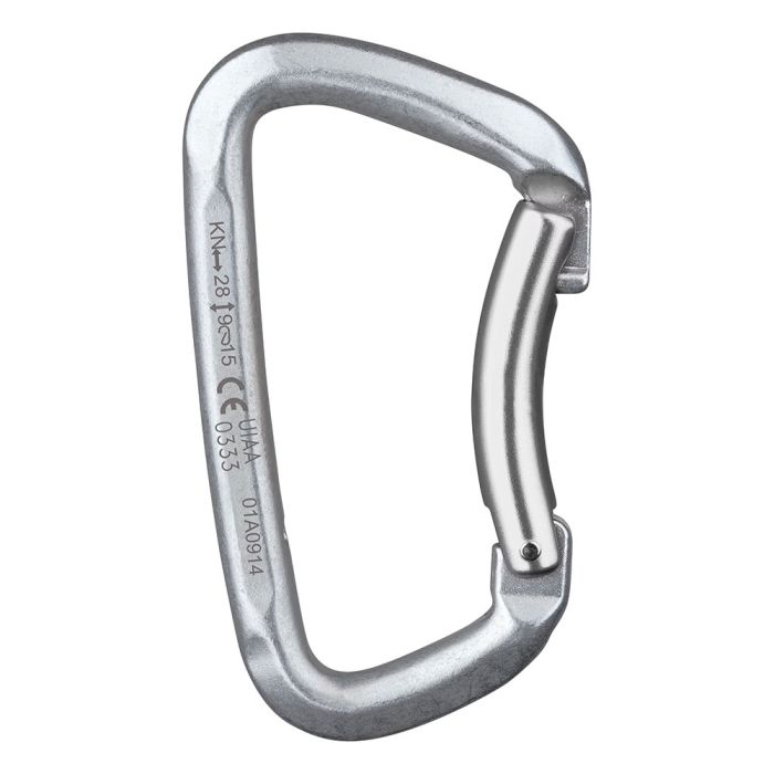 KARABINER SALEWA HOT STEEL BENT grey