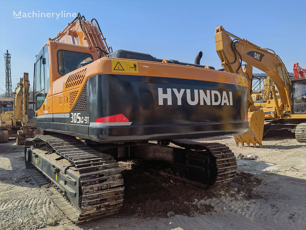 Hyundai 305LC tracked excavator bager guseničar