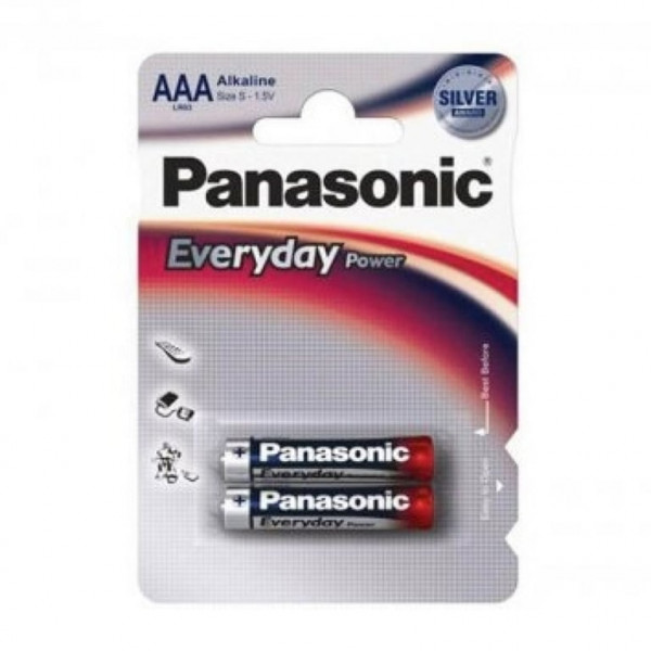 PANASONIC alkalne baterije AAA LR03EPS/2BP