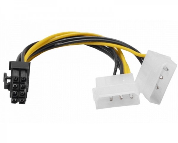 FAST ASIA Adapter za napajanje VGA (8-pin) -2x Molex