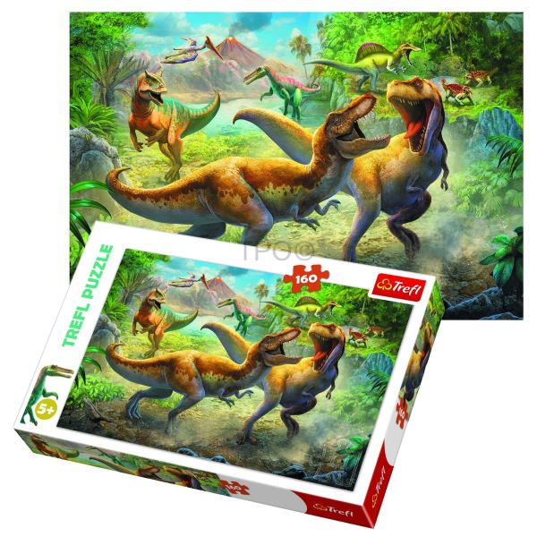 PUZZLE 160 FIGHTING TYRANNOSA