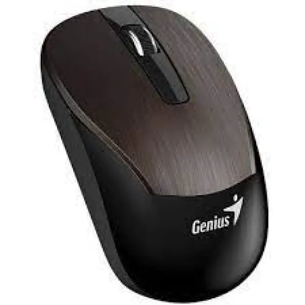 Genius ECO-8015 Rechargeable Wireless Mouse Chocolate, NEW Package