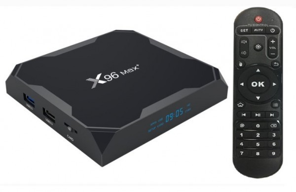 GMB-X96 MAX+ 2/16GB DDR3 Gembird smart TV box S905X3 quad, Mali-G31MP 4K, KODI Android 9.0