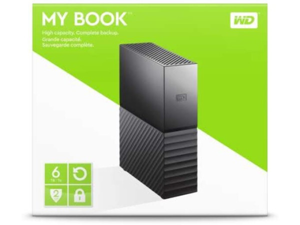 HDD E3.5'' WD 6TB My Book WDBBGB0060HBK-EESN