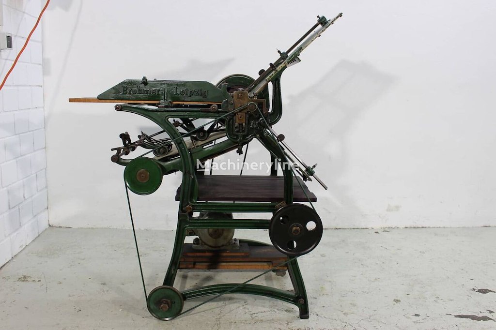 Antique Folding Machine Brehmer savijacica papira